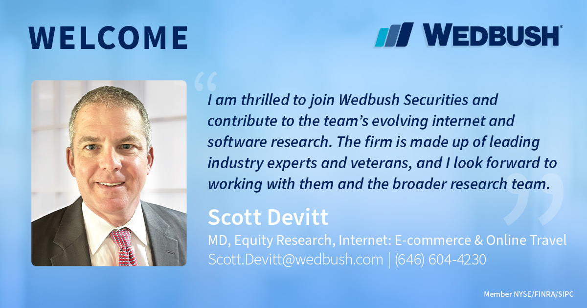 Seasoned Analyst, Scott Devitt Joins Wedbush Securities as Managing ...